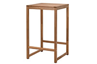 Teak Highboy Table | Miami Coffee Tables | Lavish Event Rentals