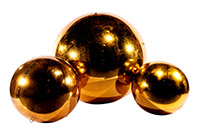 Gold Inflatable Ball | Miami Props | Lavish Event Rentals